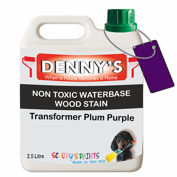 Denny's Stain Paint For Decking Colour- Transformer Plum Purple - Anti ...