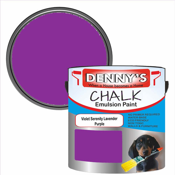 Denny's Chalk Paint For Cabinets Colour- Violet Serenity Lavender Purp ...