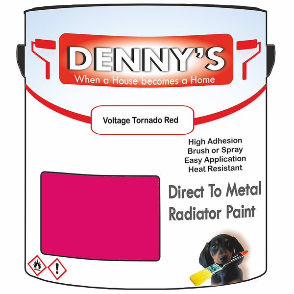 Denny's High Temp Paint For Grilles Colour- Voltage Tornado Red - Heat ...