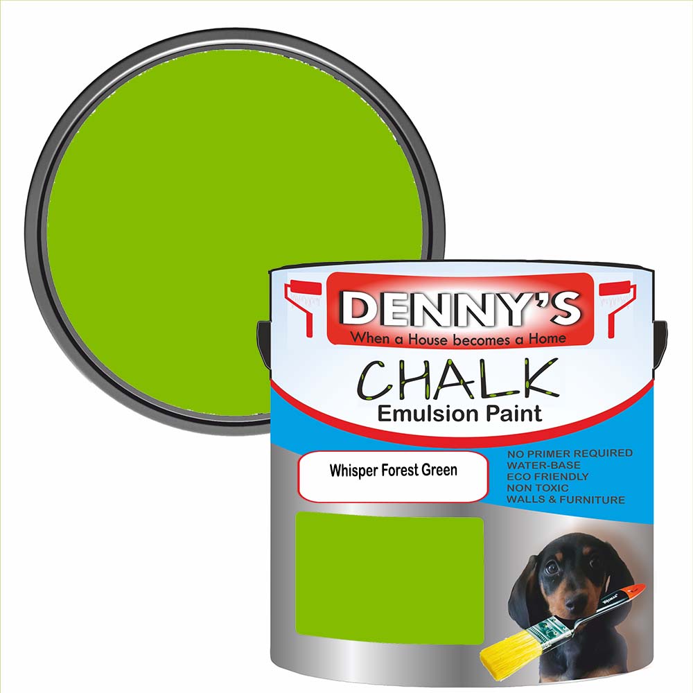 Denny's Chalk Paint For Cabinets Colour- Whisper Forest Green - Matte ...
