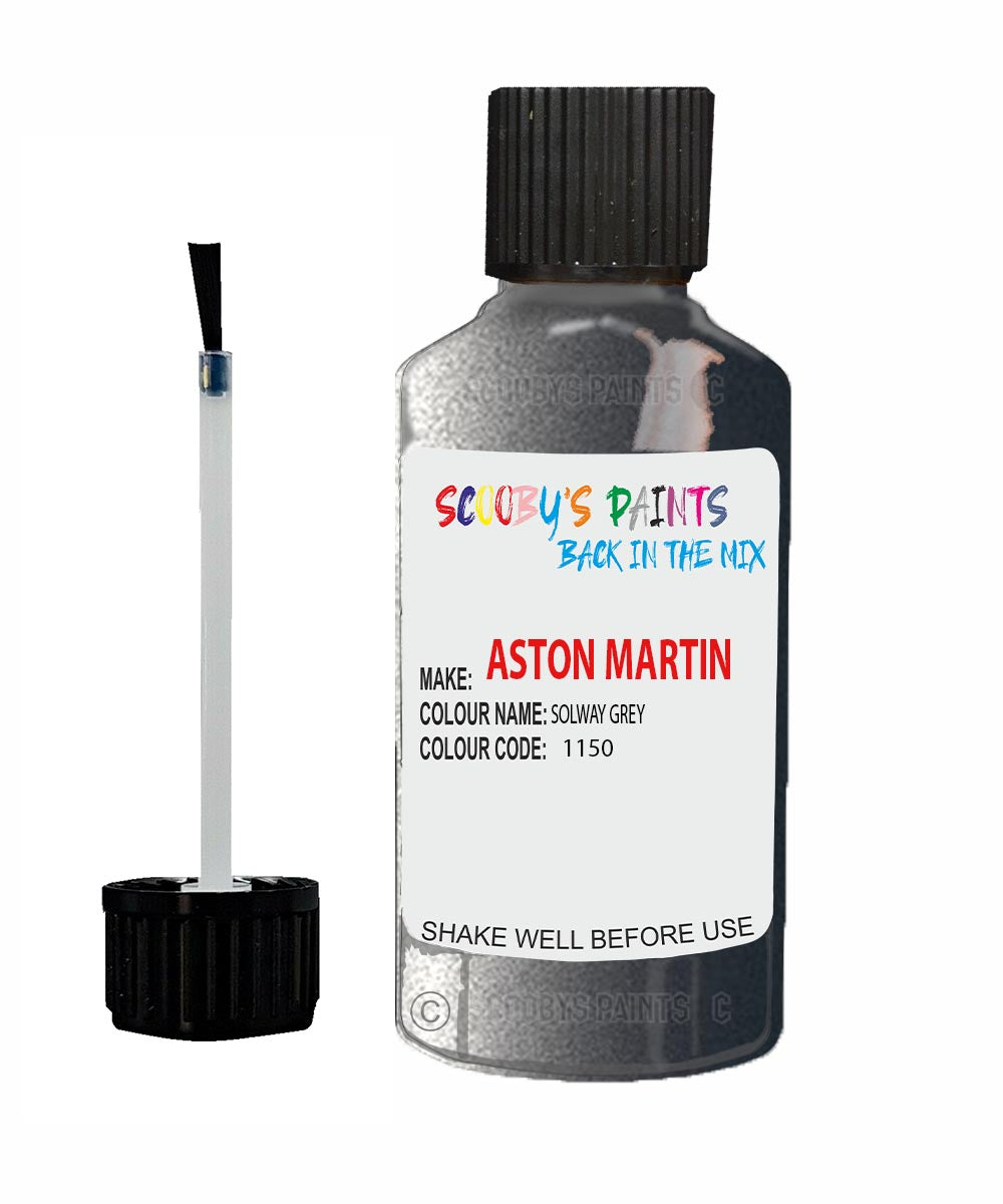 Paint For Aston Martin DB7 SOLWAY GREY Code: 1150 Car Touch Up Paint ...