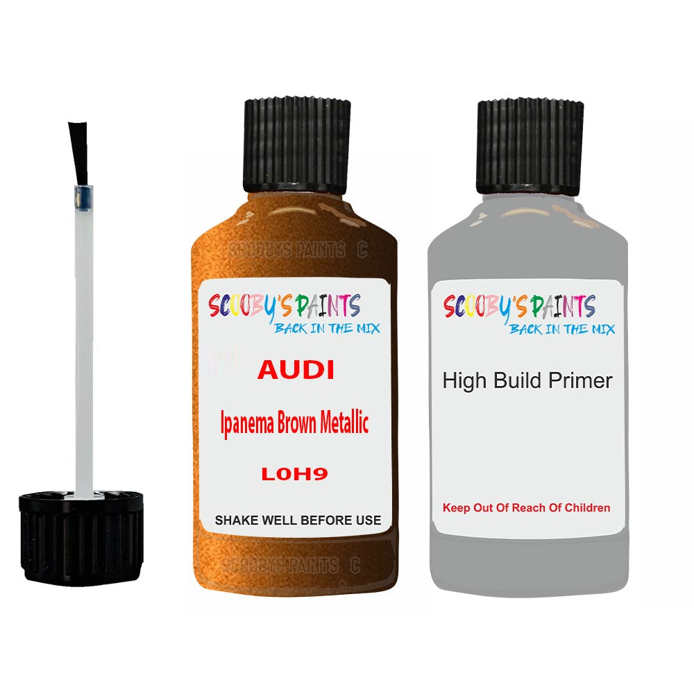 Paint For Audi S5 Ipanema Brown Metallic Code L0H9 Touch Up Paint Scra ...