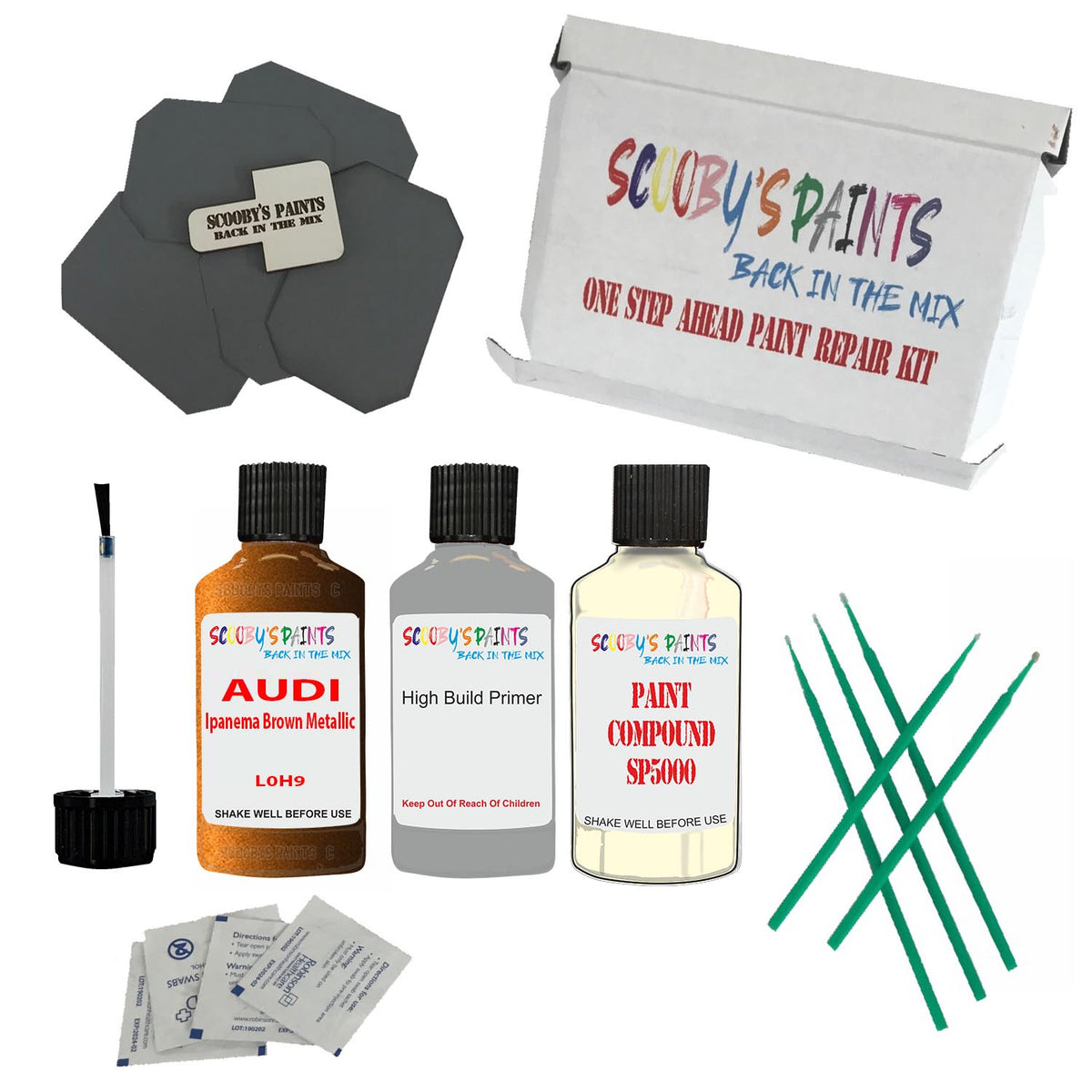 Paint For Audi S5 Ipanema Brown Metallic Code L0H9 Touch Up Paint Scra ...