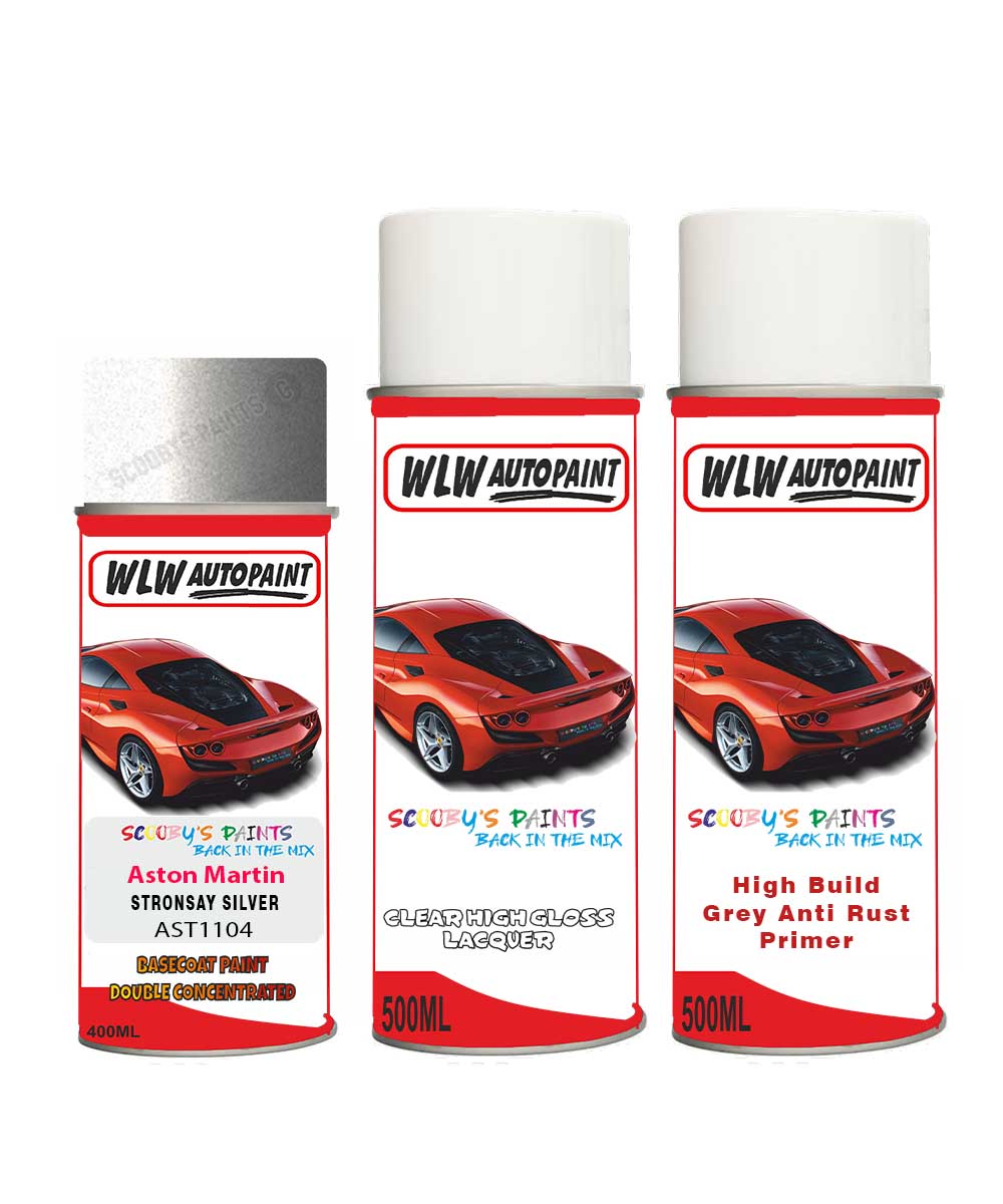 Paint For Aston Martin V12 Vanquish Stronsay Silver Code Ast1104 Aeros ...