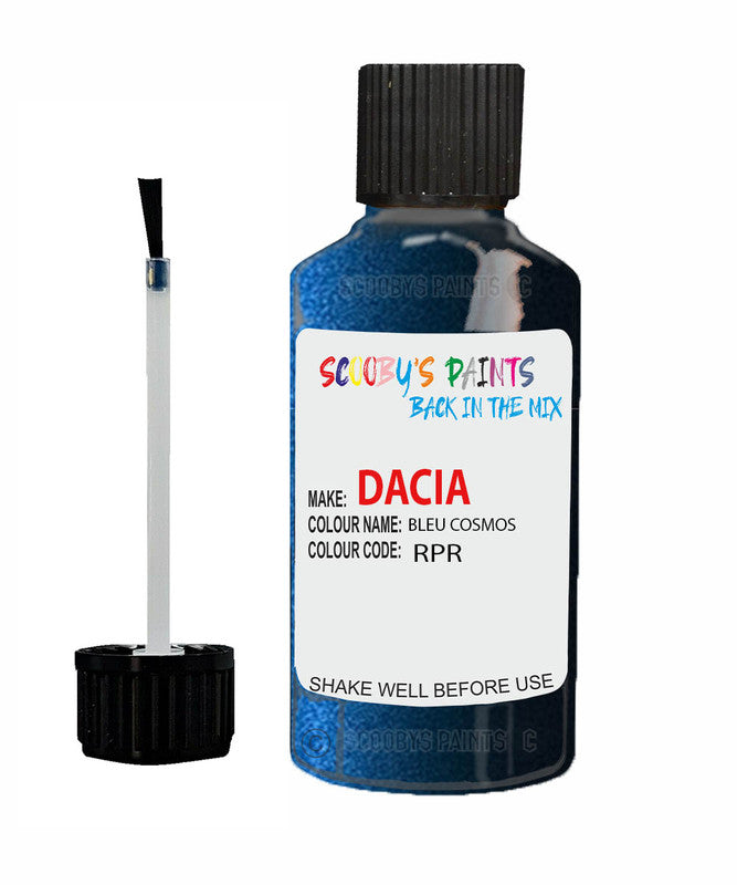 Paint For Dacia Logan Bleu Cosmos Blue Code Rpr Car Touch Up Paint ...