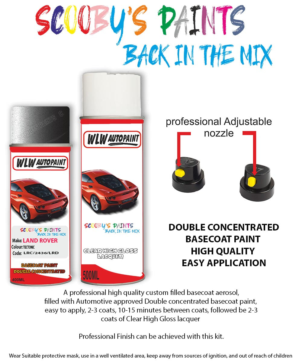 Paint Suitable for Land Range Rover Tectonic Aerosol Spray Paint Lrc/2 ...