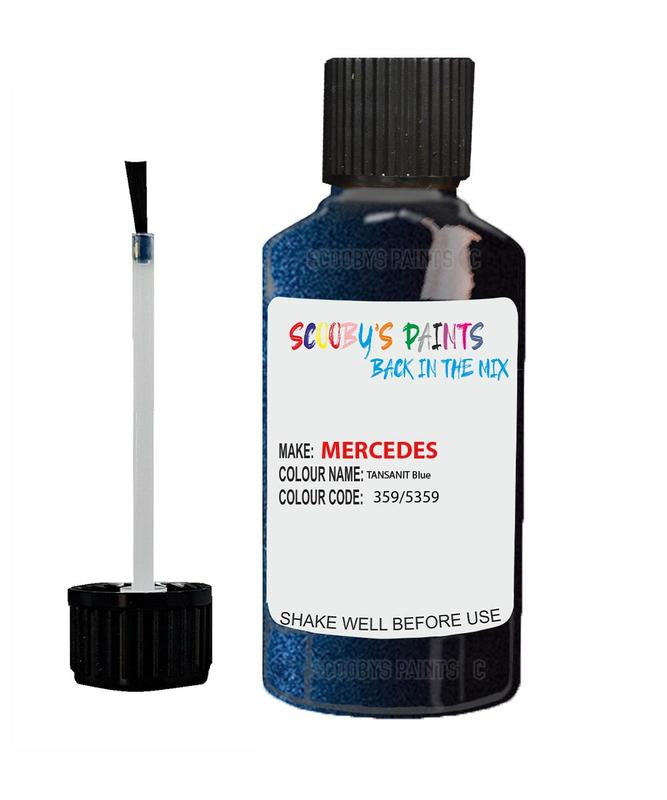Paint For Mercedes Ml Class Tansanit Blue Code 359 5359 359 5359 Touch ...