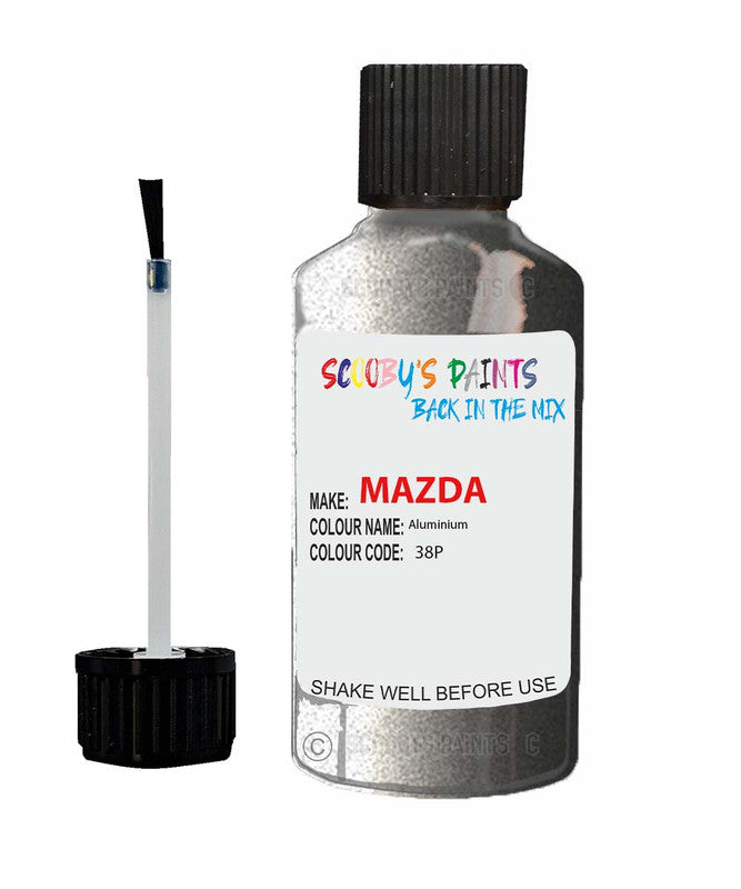 Paint For Mazda Mazda 6 Aluminium Code 38P Car Touch Up Paint – Auto ...
