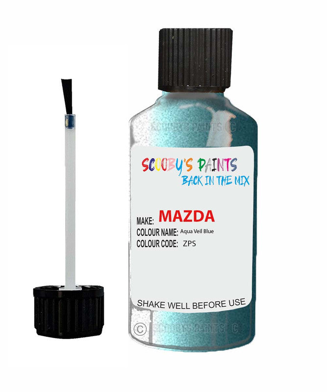 Paint For Mazda Cx5 Aqua Veil Blue Code Zps Car Touch Up Paint – Auto ...