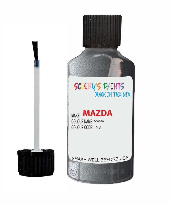 Paint For Mazda Mx6 Shadow Code N8 Car Touch Up Paint Scratch Stone Ch ...