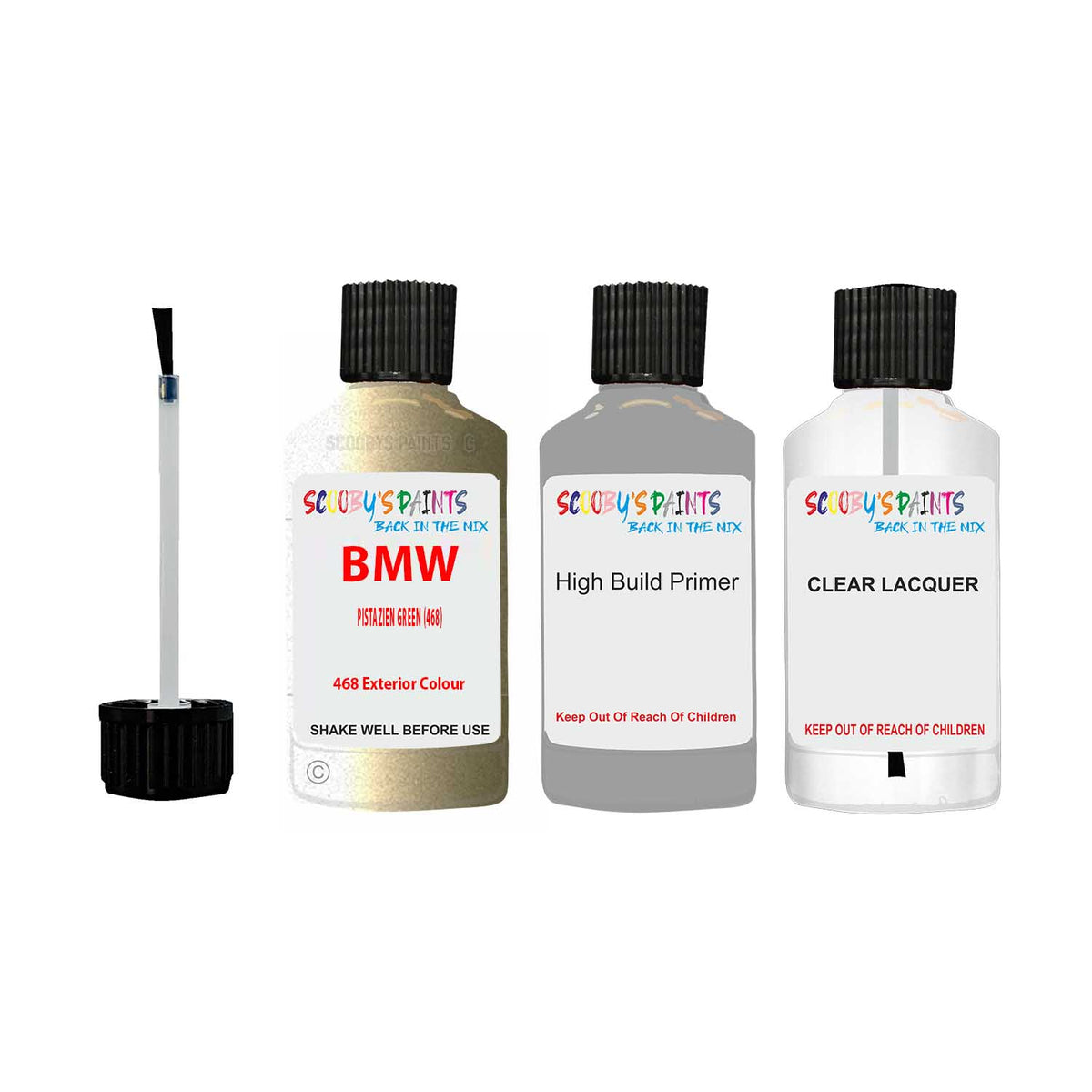Paint For Bmw Z4 Pistazien Green Code 468 Touch Up Paint Scratch Stone ...