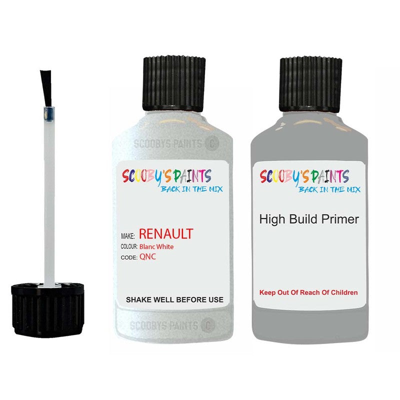 Paint For Renault Fluence Blanc White Code Qnc Car Touch Up Paint ...