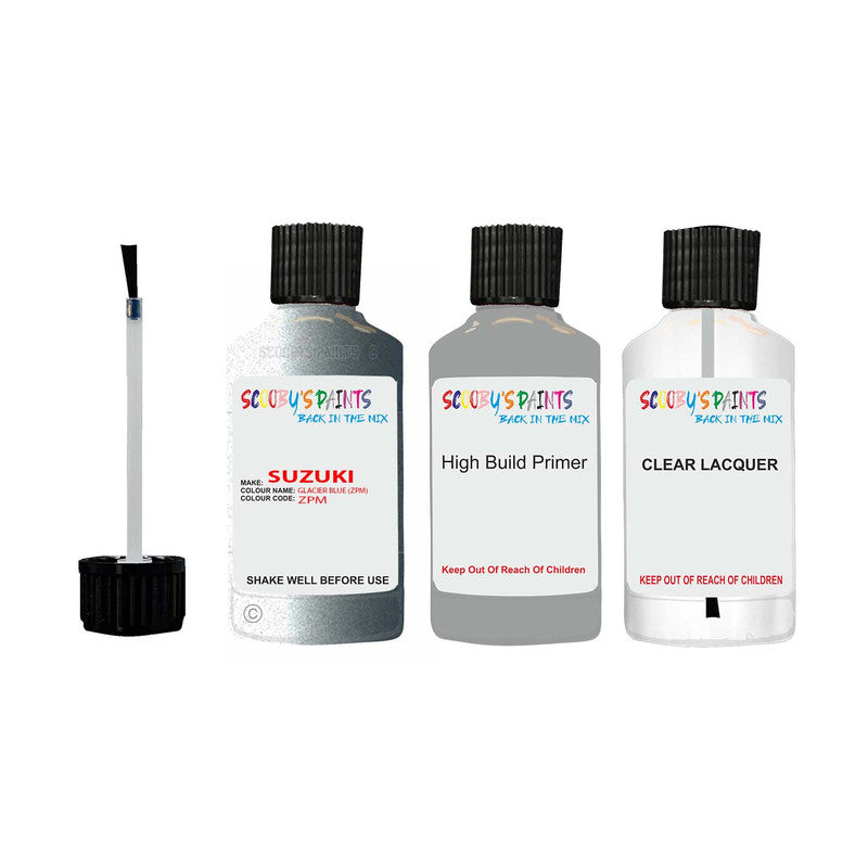Paint For Suzuki Kizashi Glacier Blue Zpm Car Touch Up Paint Scratch R ...