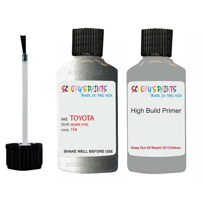 Paint For Toyota Yaris Silver Code 1F8 Touch Up Paint Scratch Stone Ch ...