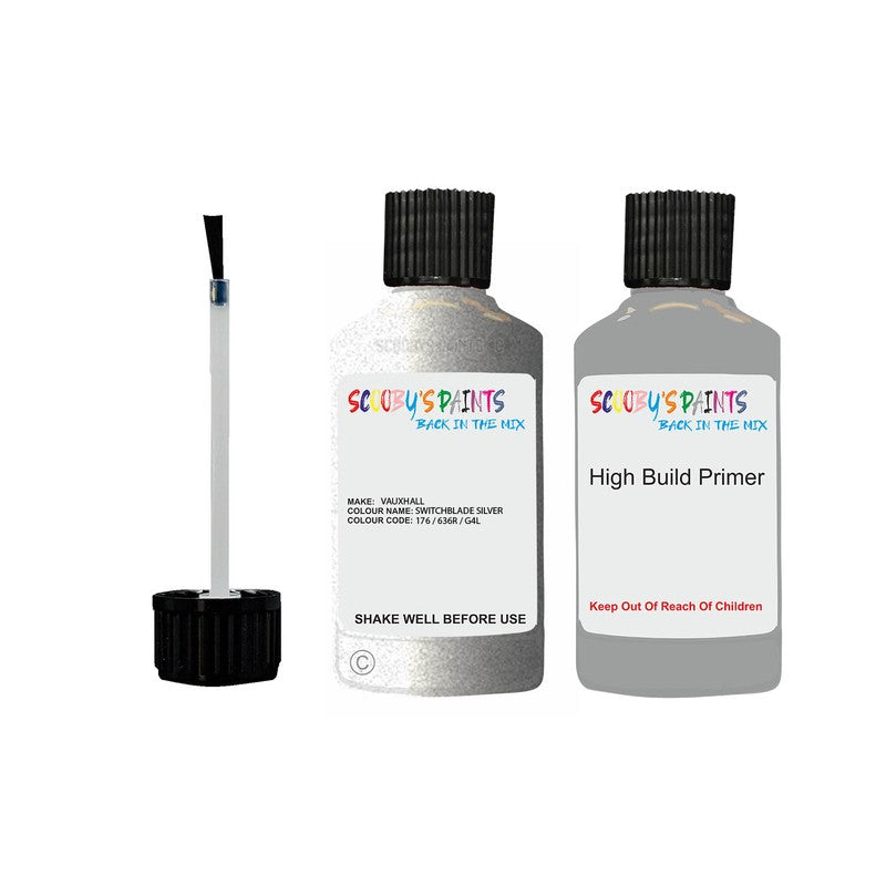 Paint For Vauxhall Mokka X Switchblade Silver Code 176/636R/G4L Touch ...